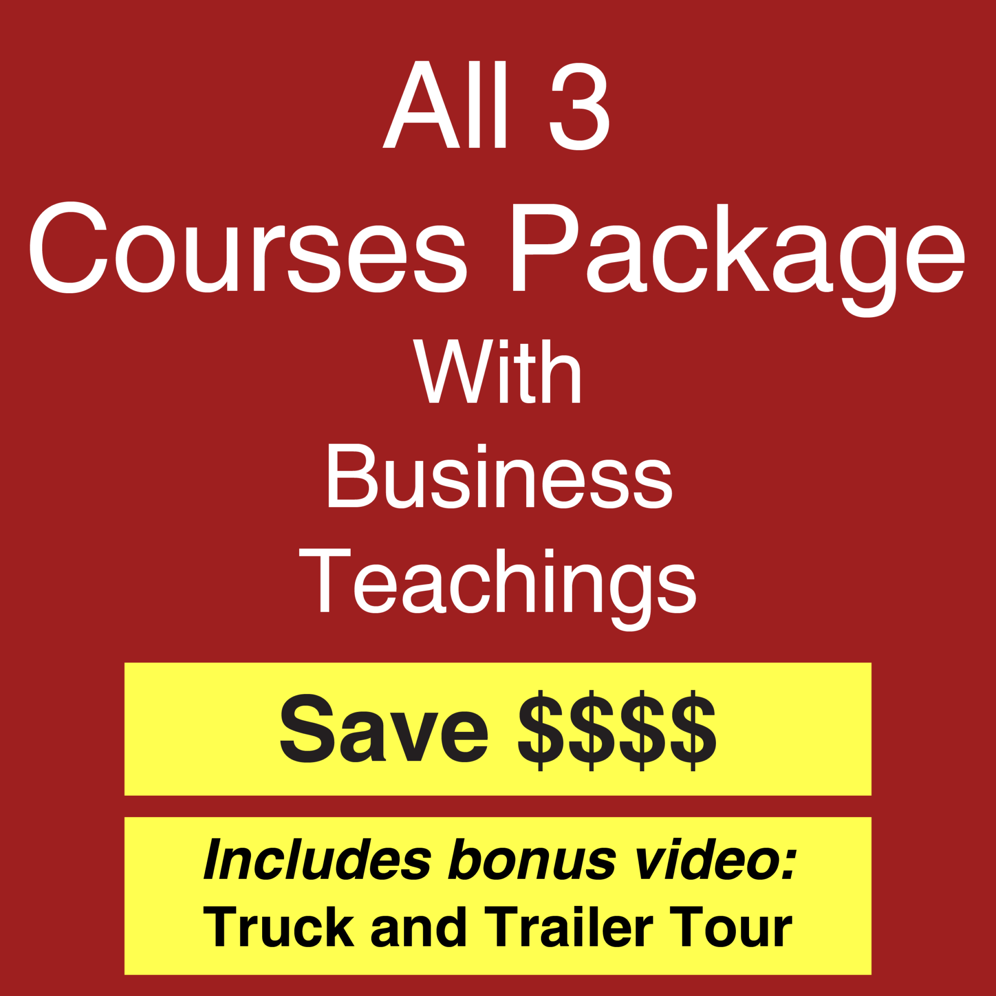 All Amdecon Courses that include business teachings.